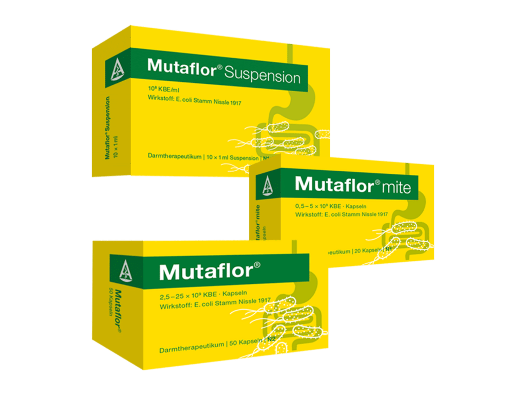 Wissen, dass es wirkt: Mutaflor® Produkte. | Mutaflor®